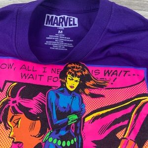 Marvel | Tops | Marvel Black Widow Comic Croptop | Poshmark